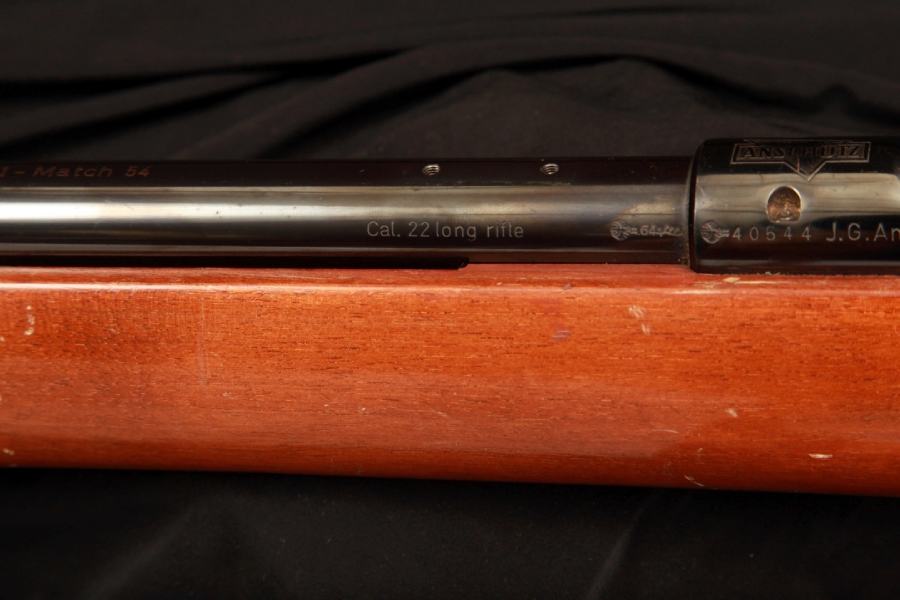 Anschutz 1411 54 Match .22 Lr Bolt Action Single Shot Target Rifle For Sale at GunAuction.com ...
